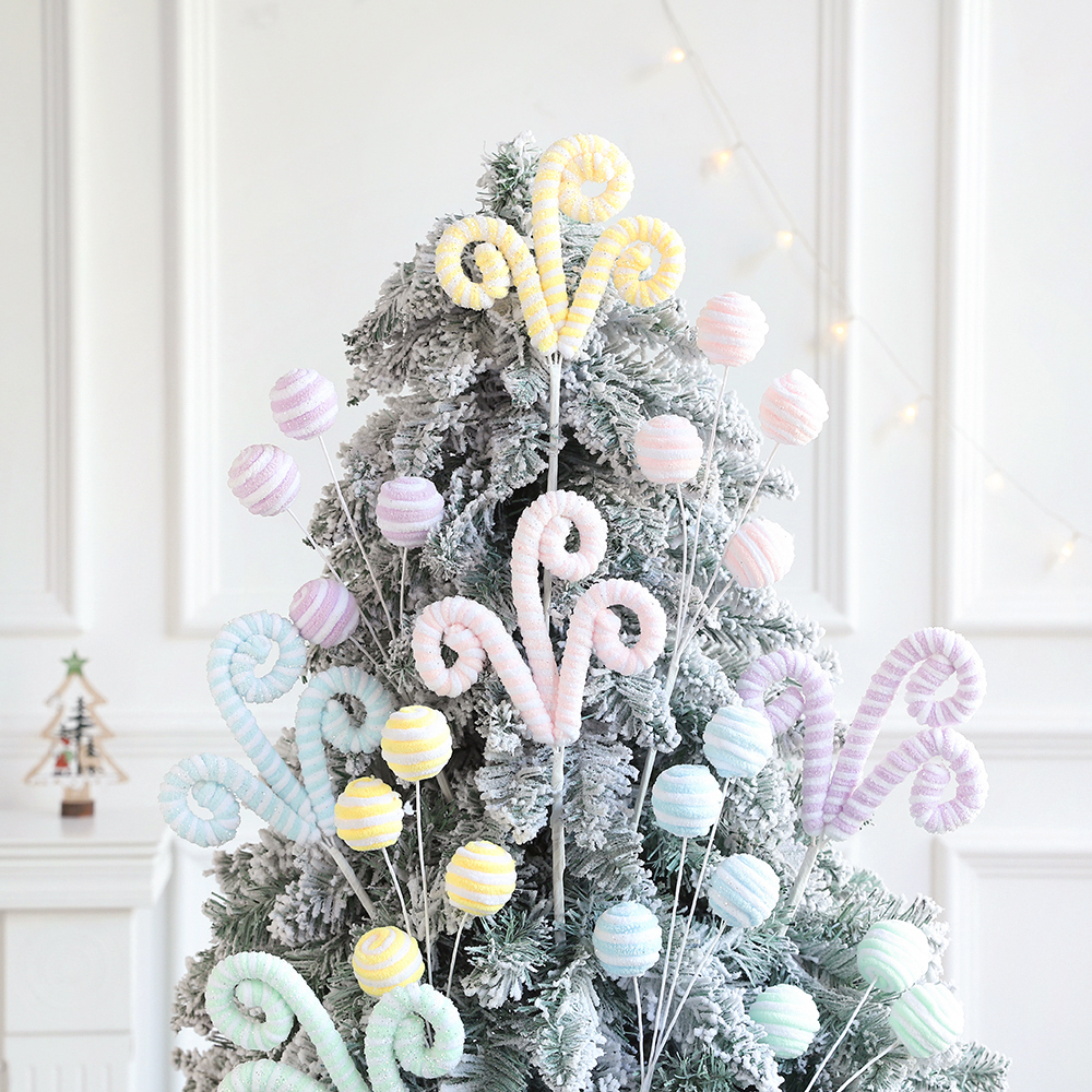 New Maka Simulation Twig Ball Bundle Christmas Tree Decoration Twig ...
