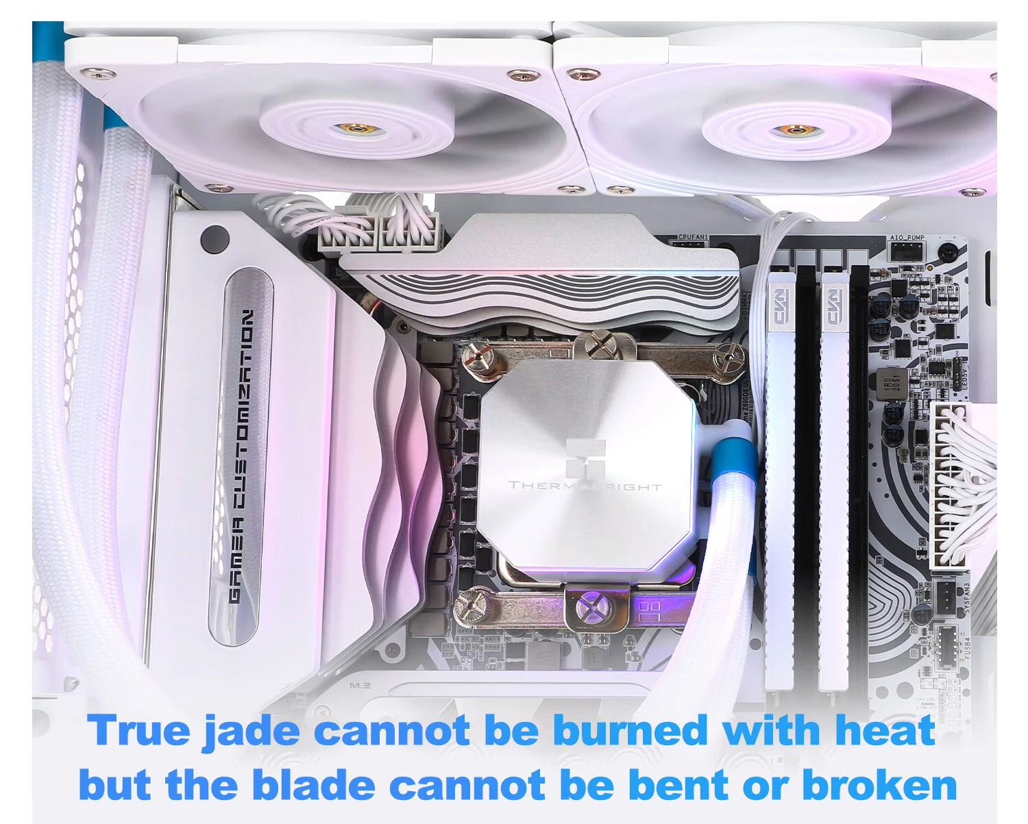 Thermalright FROZEN EDGE 360 WHITE CPU Liquid Cooler water cooling ...