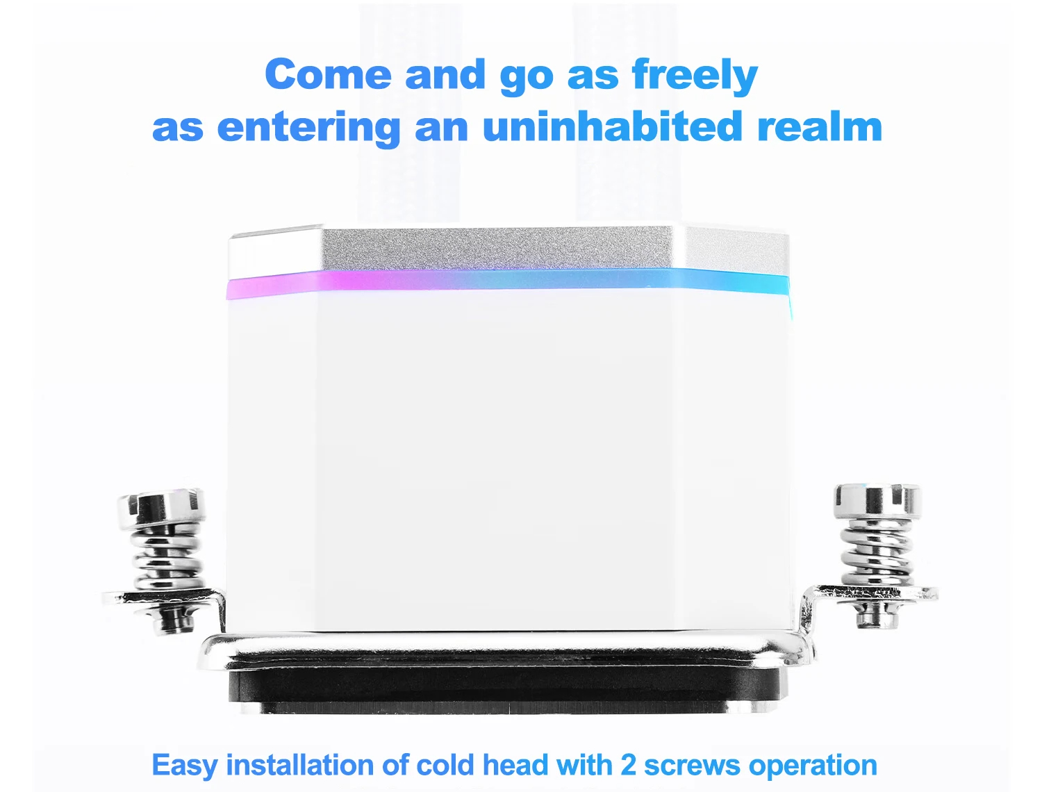 Thermalright FROZEN EDGE 360 WHITE CPU Liquid Cooler water cooling ...
