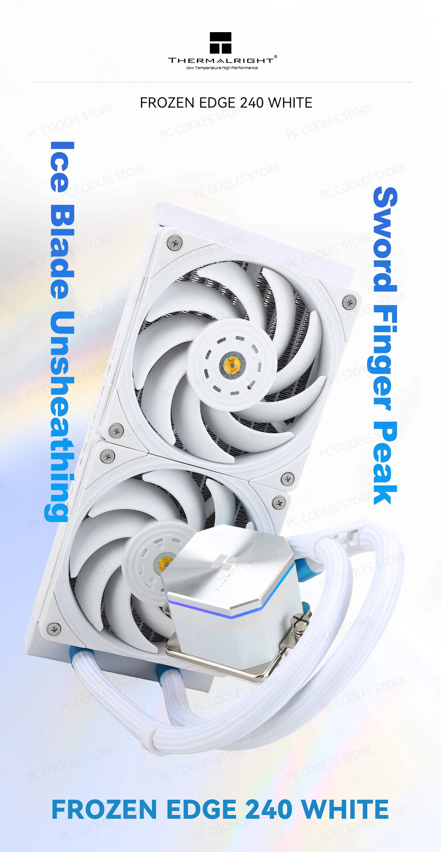 Thermalright FROZEN EDGE 240 water cooling radiator CPU Liquid Cooler ...