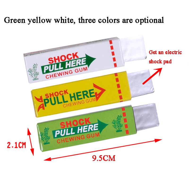 April Fool's Day electric shock toy chewing gum prank electric shock ...