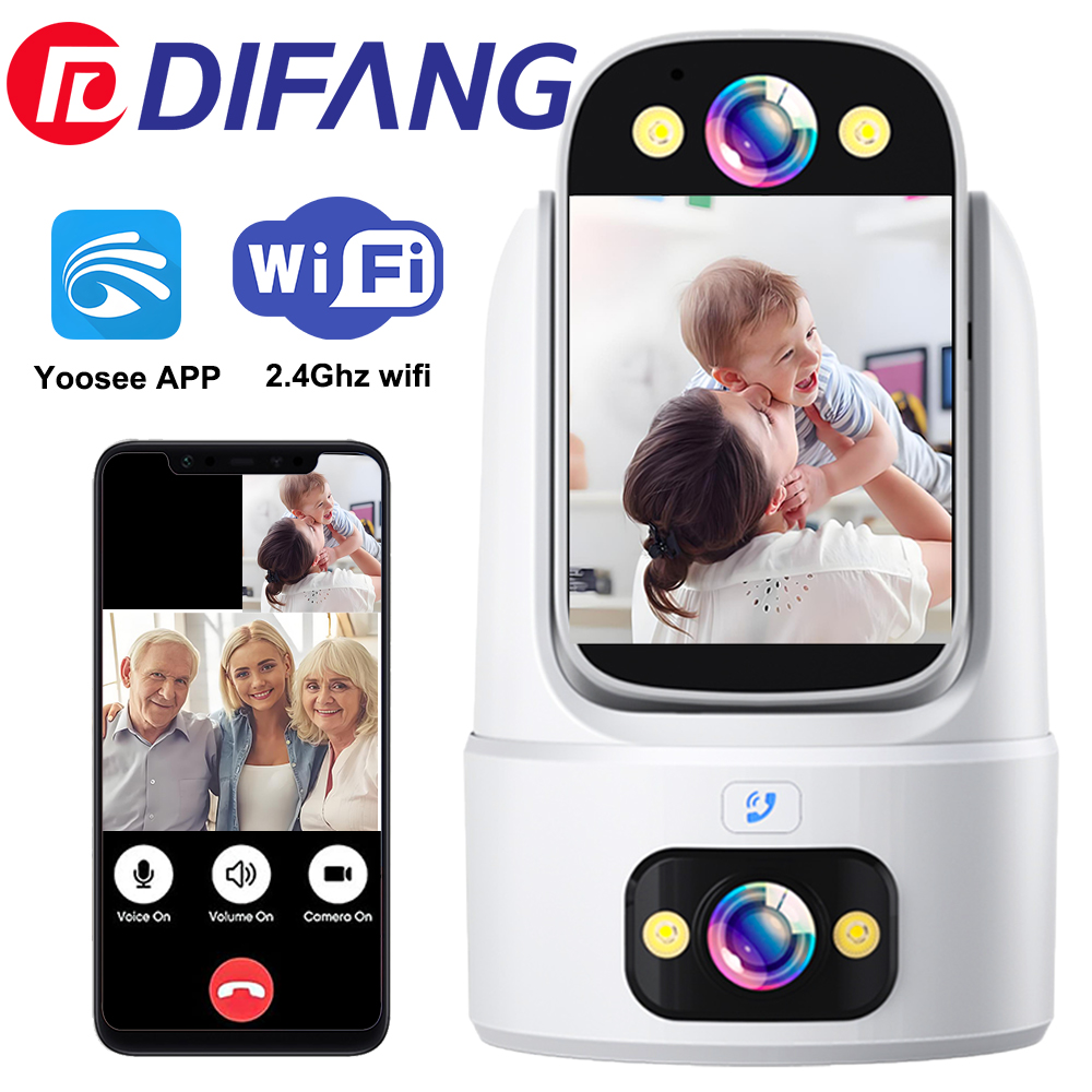 DIFANG Yoosee Video Call Baby Monitor Camera with 2.8-inch Screen Baby ...
