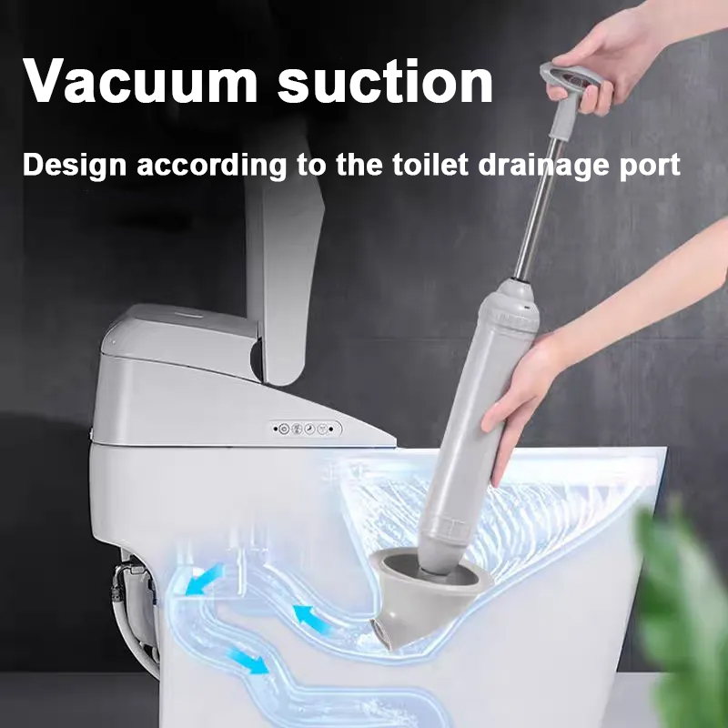 Sincecu Toilet Plunger High Pressure Toilet Cleaner Drain Declogger Air ...