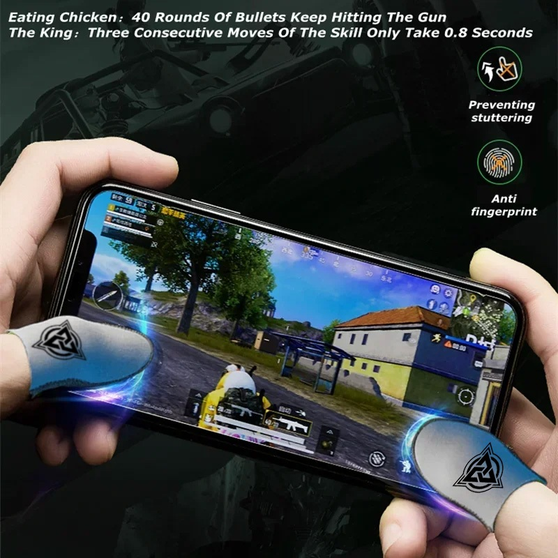 HY Fly Shark Gaming Finger Sleeve Mobile Game Gloves for PUBG ...