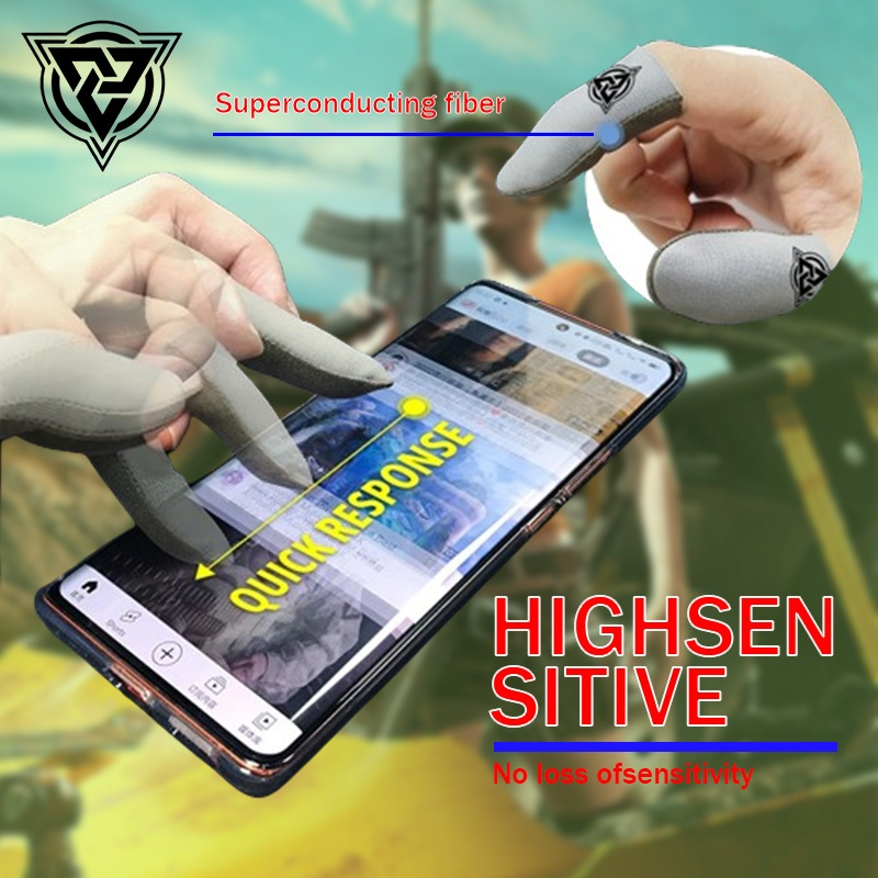 HY Fly Shark Gaming Finger Sleeve Mobile Game Gloves for PUBG ...