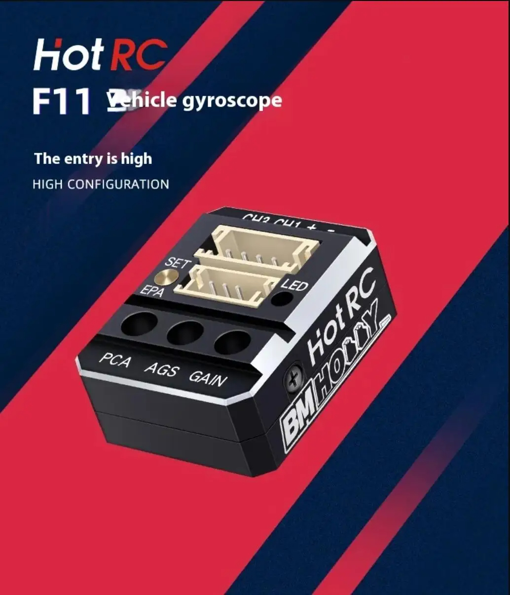 Hotrc F11 Automatic Stability Control Gyroscope for RC Drift Racing Car ...