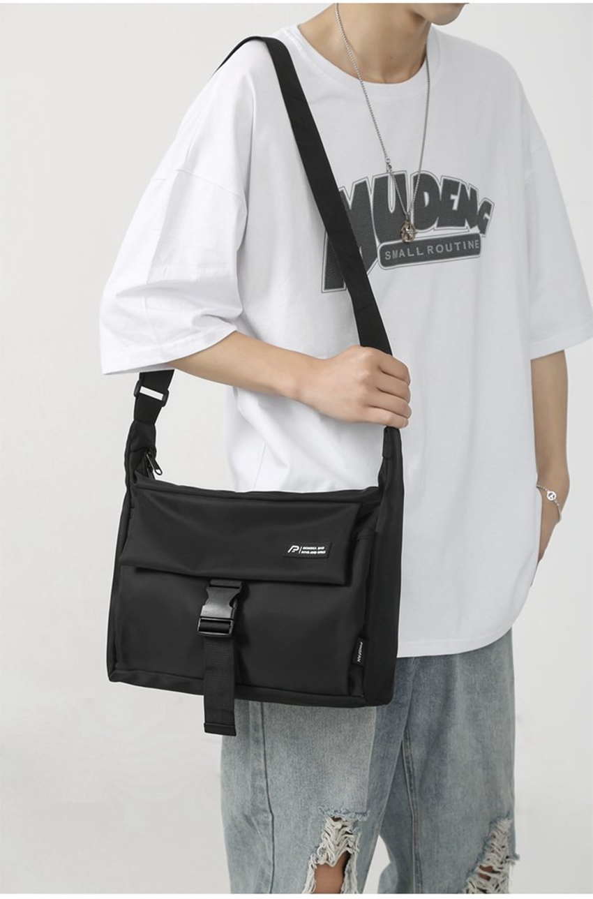 MENSPE Men Bags Shoulder Bag Fashion Cross Body Bag Leisure Messenger ...
