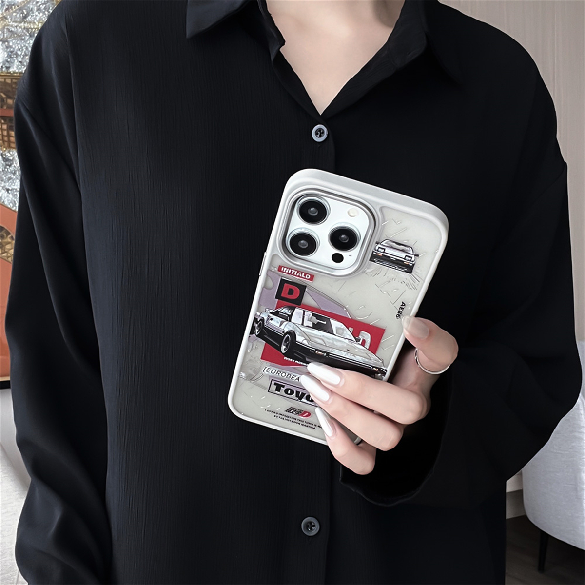 Trend Initial D AE86 Soft phone cases for iphone 16 15 Pro Max 14 Pro ...