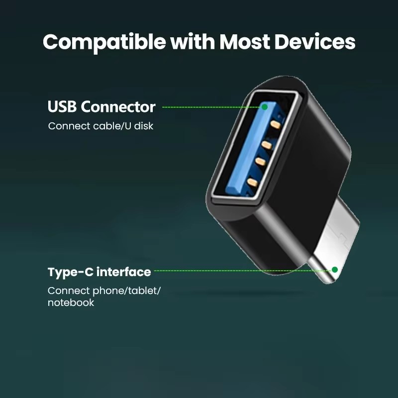 C-type to USB adapter USB flash drive adapter, suitable for data ...