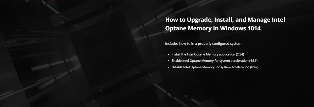 Intel Optane Memory M10 16GB M.2 2280 Pcie3.0*2 Nvme 3D XPoint Memory ...