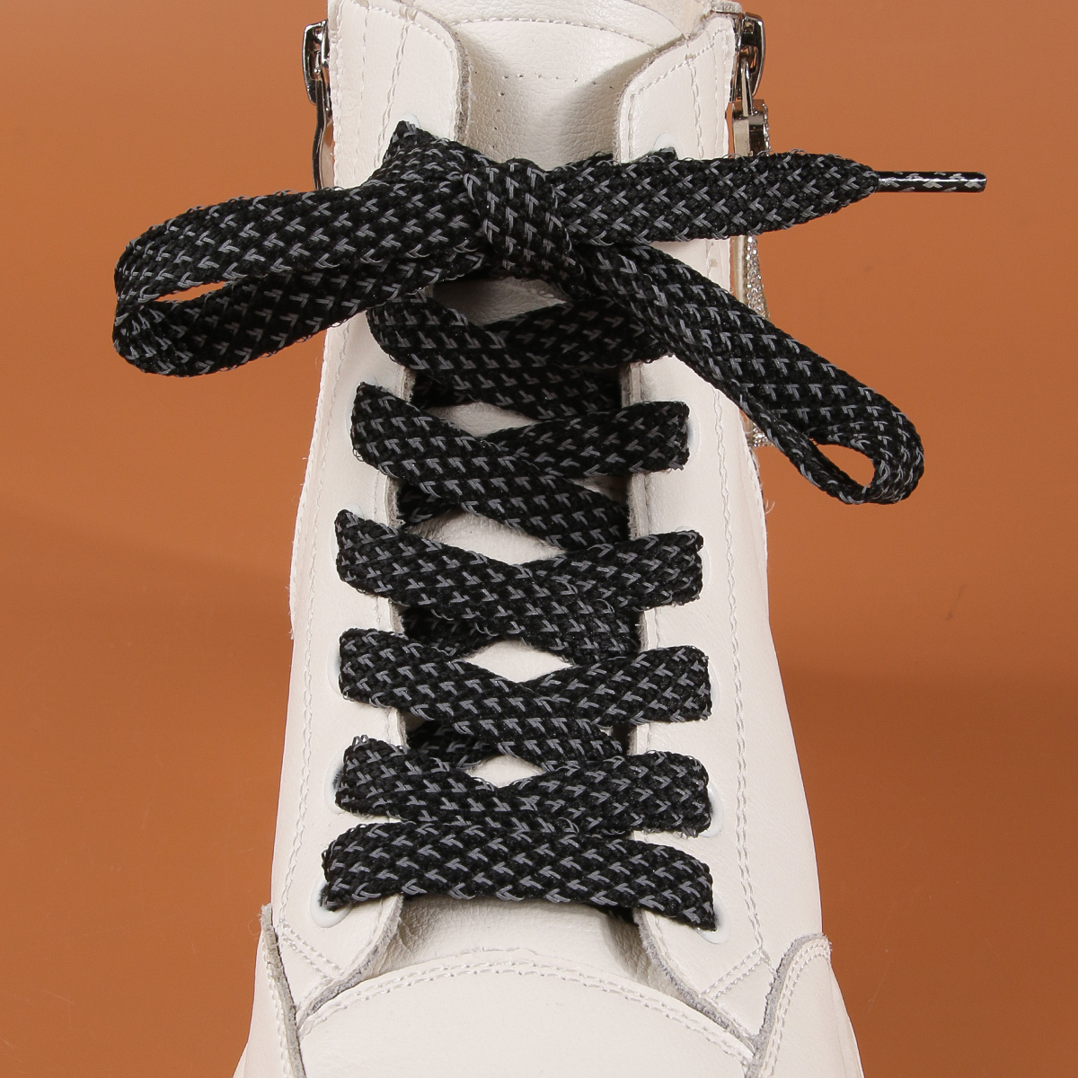 1 Pair 3M Reflective Flat Woven Athletic Sport Casual Shoe Laces ...