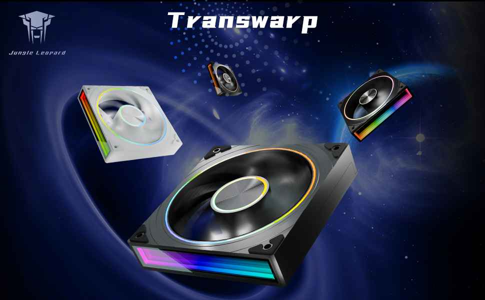 Jungle Leopard Transwarp CPU Fan 6PIN RGB 120mm Infinite Mirror ...