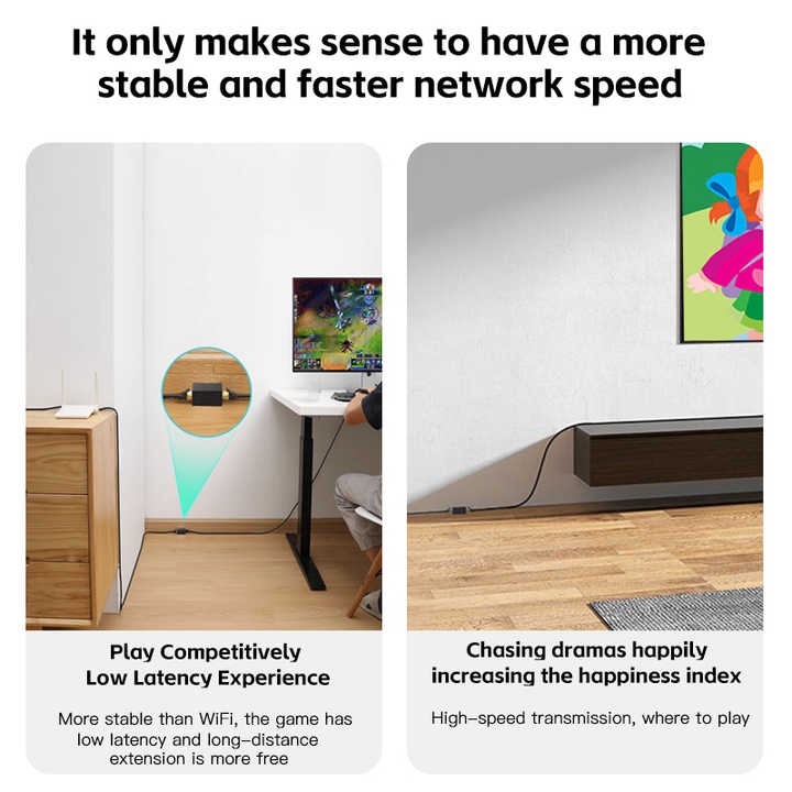 RJ45 1000Mbps Connector Network Coupler Ethernet Hielded In-Line ...