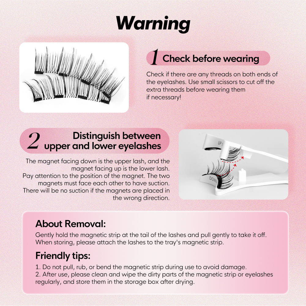 [popular]GENIELASH Magnetic Eyelash With Clip Reusable Wateproof ...