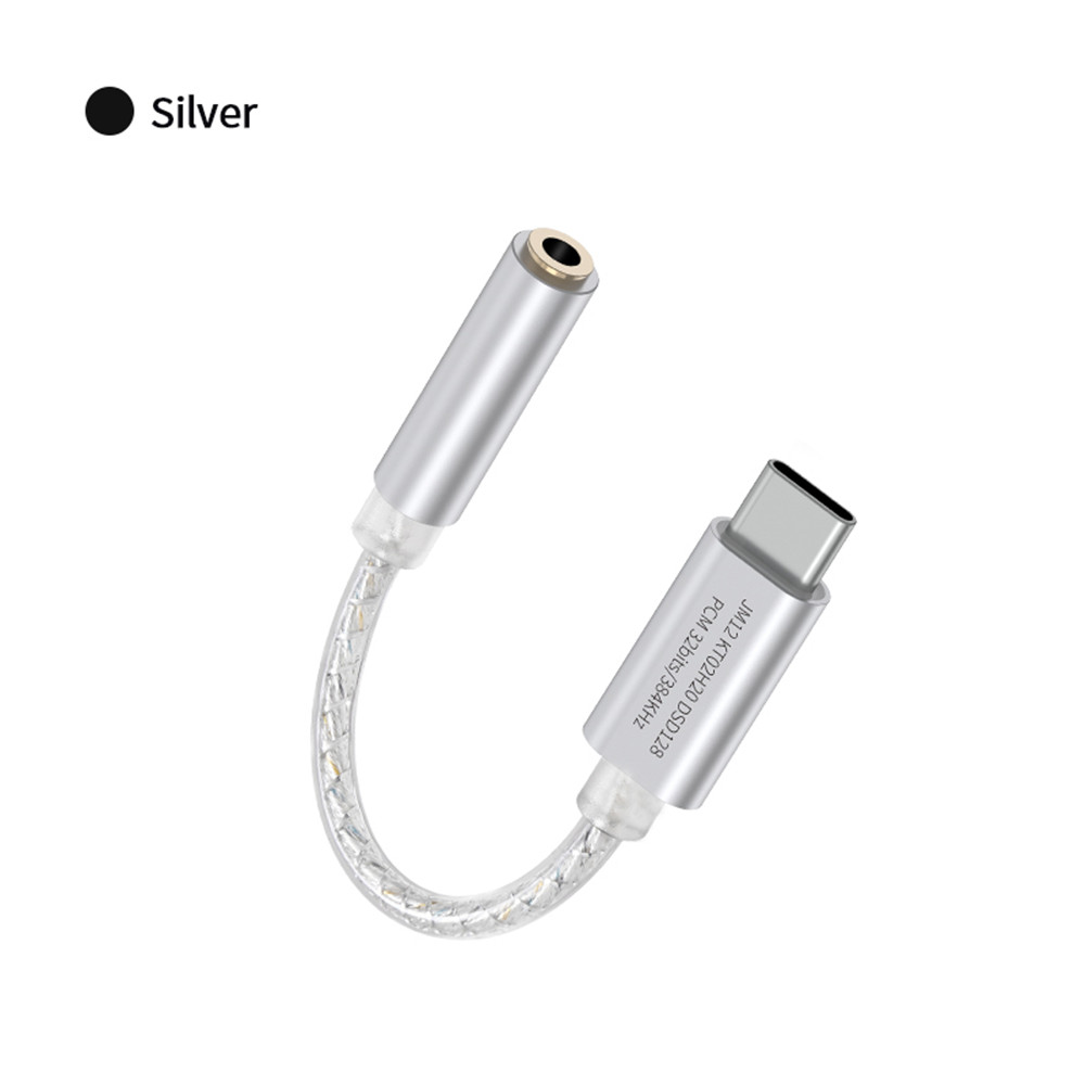 JCALLY JM12 Digital Audio Adapter Type-C to 3.5mm Audio Adapter KTO2H20 ...