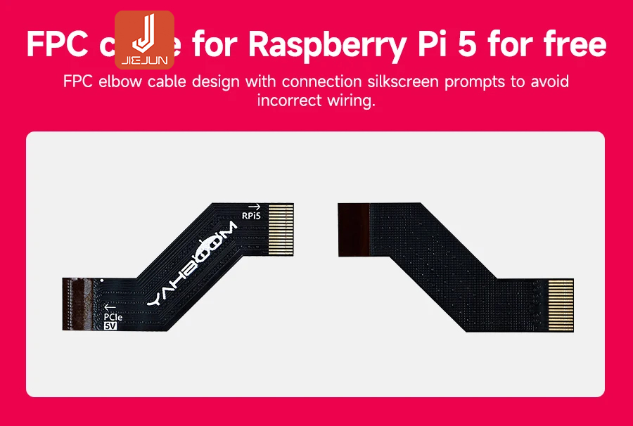 Raspberry Pi 5 Dedicated PCIe to M.2 NVME SSD Solid-state Drive ...