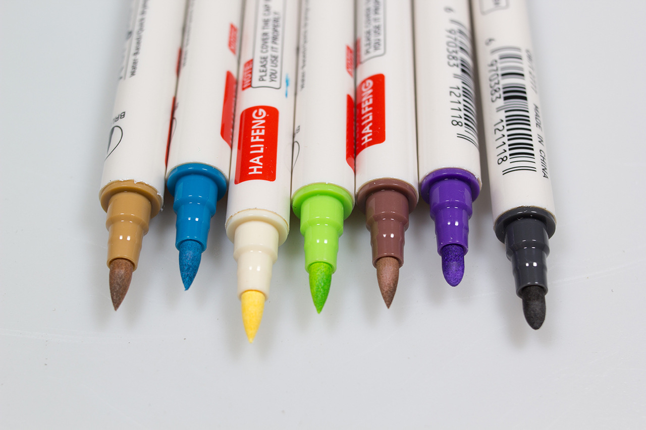 COD Dual Tip Acrylic Markers Colored Pen Color Pen Coloring Set ...