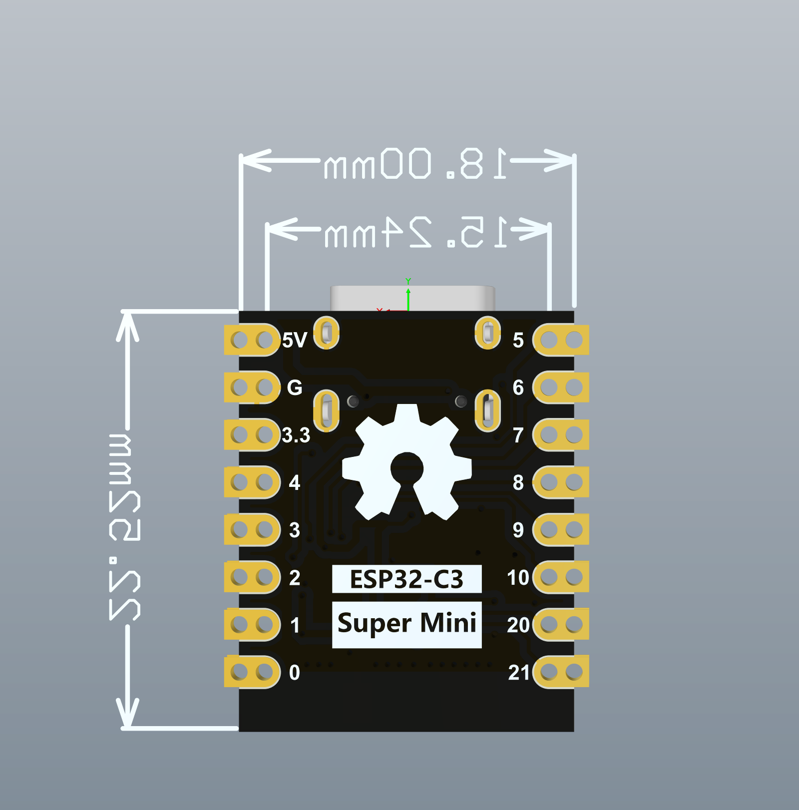 Esp32 Supermini Development Board Esp32 C3esp32 S3esp32 C6esp32 H2 Development Board Esp32 5882