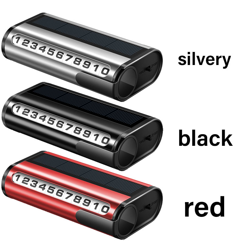 Chery car Solar powered parking sign roller luminous zinc alloy ...