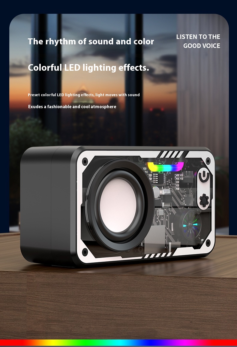 Transparent Transparent Bluetooth Speaker-Bluetooth Speaker-Speaker ...