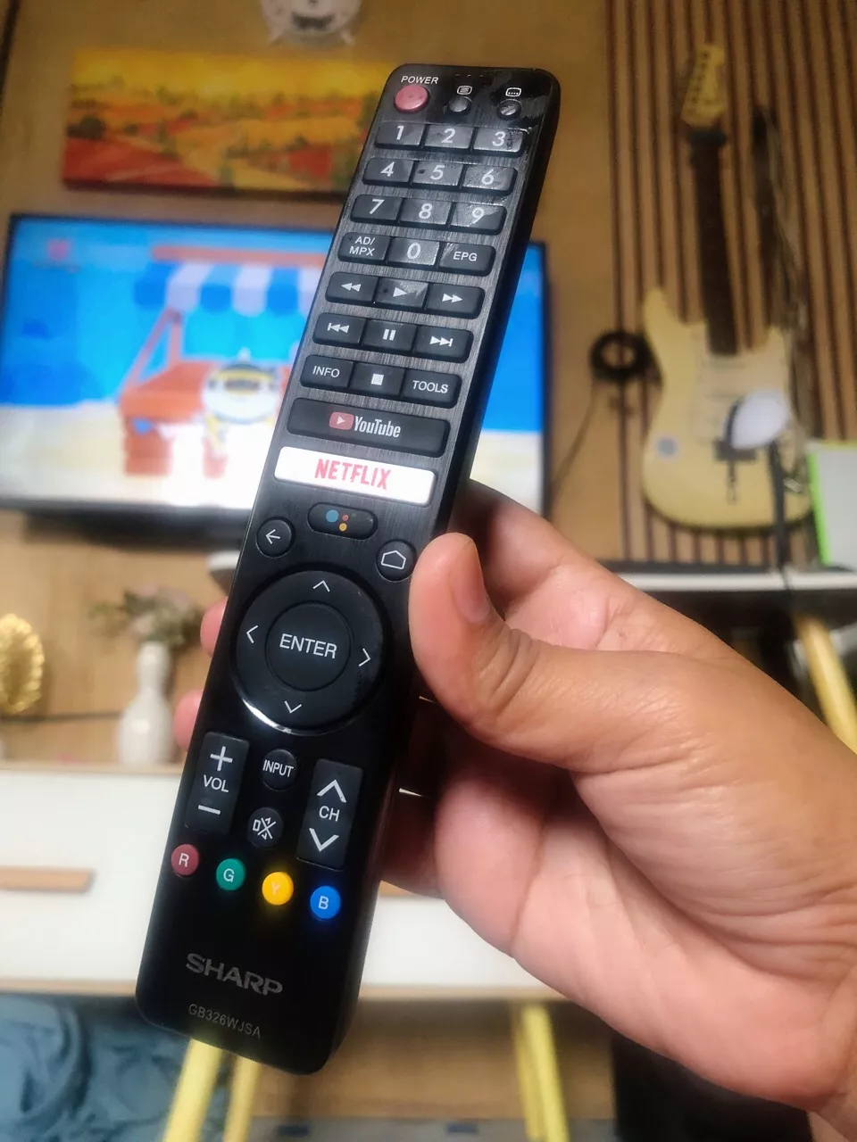 SHARP LED/Android TV /Smart TV Remote Control 326 Compatible With ...