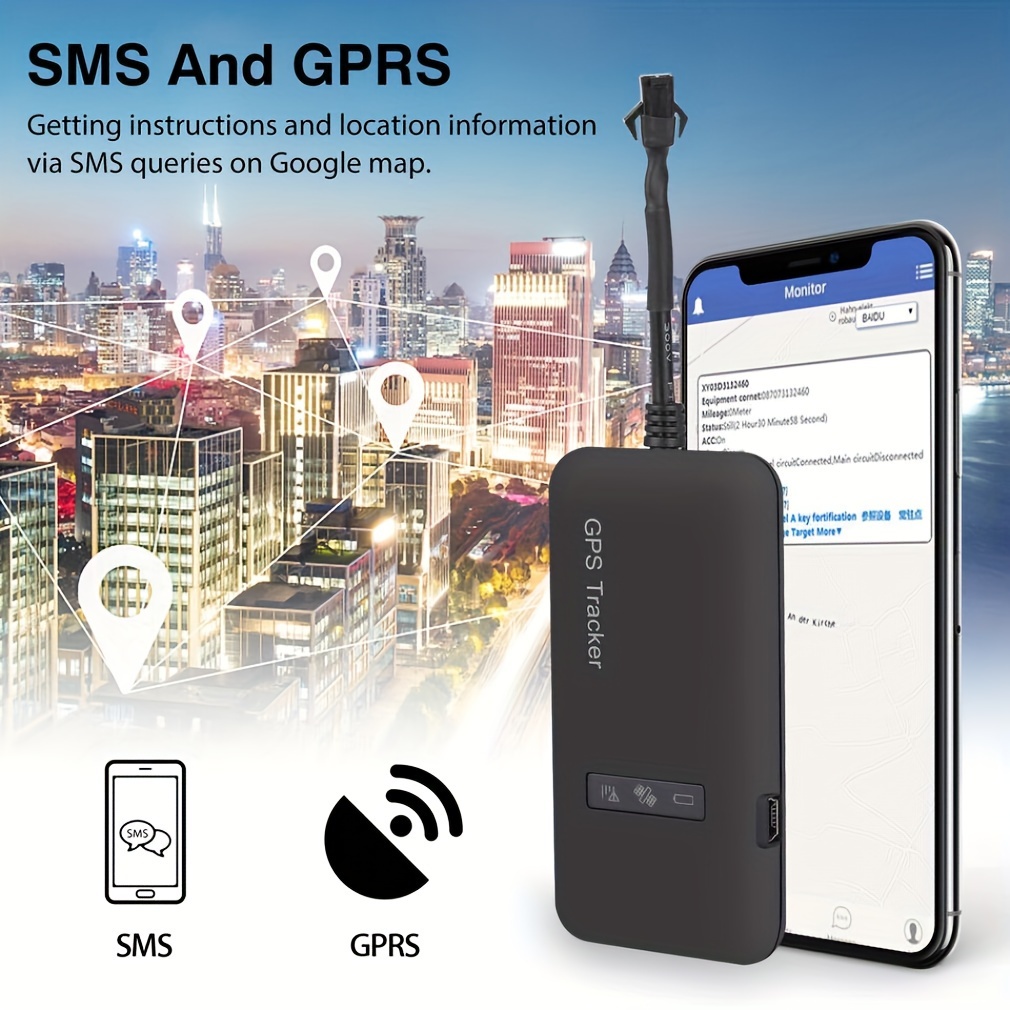 Acodo GT02A Mini GPS Tracker for Vehicles, GT02A Real Time Tracker Anti ...