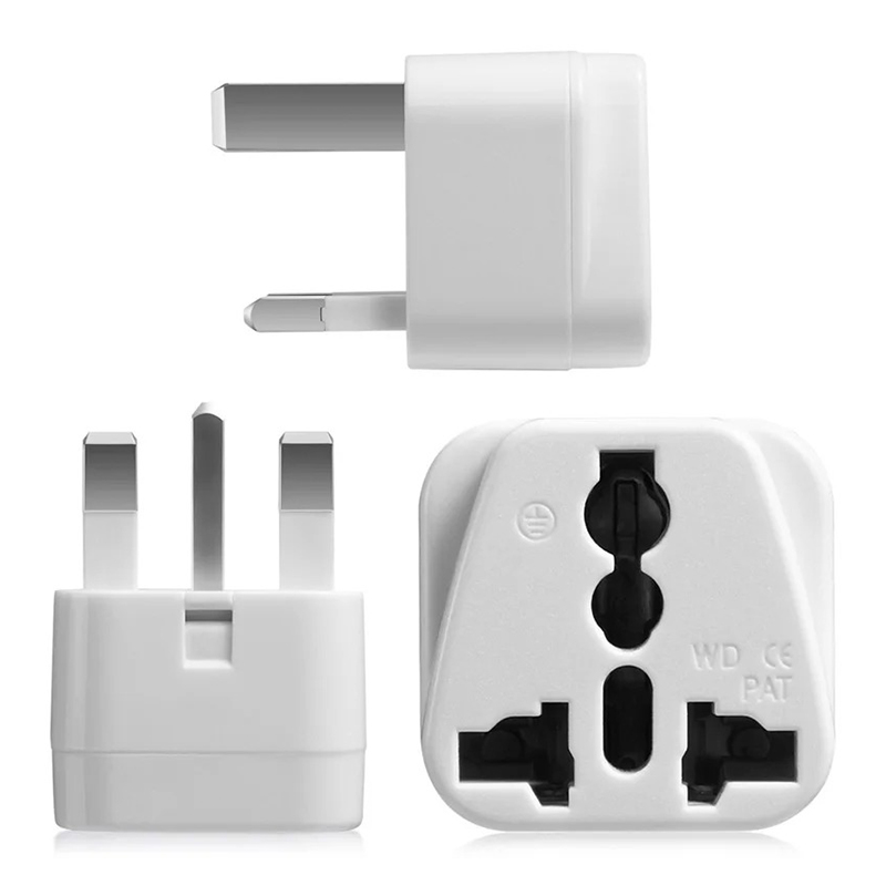 All Types Universal Adapter Portable Travel 3 Pin Plug Socket Converter ...