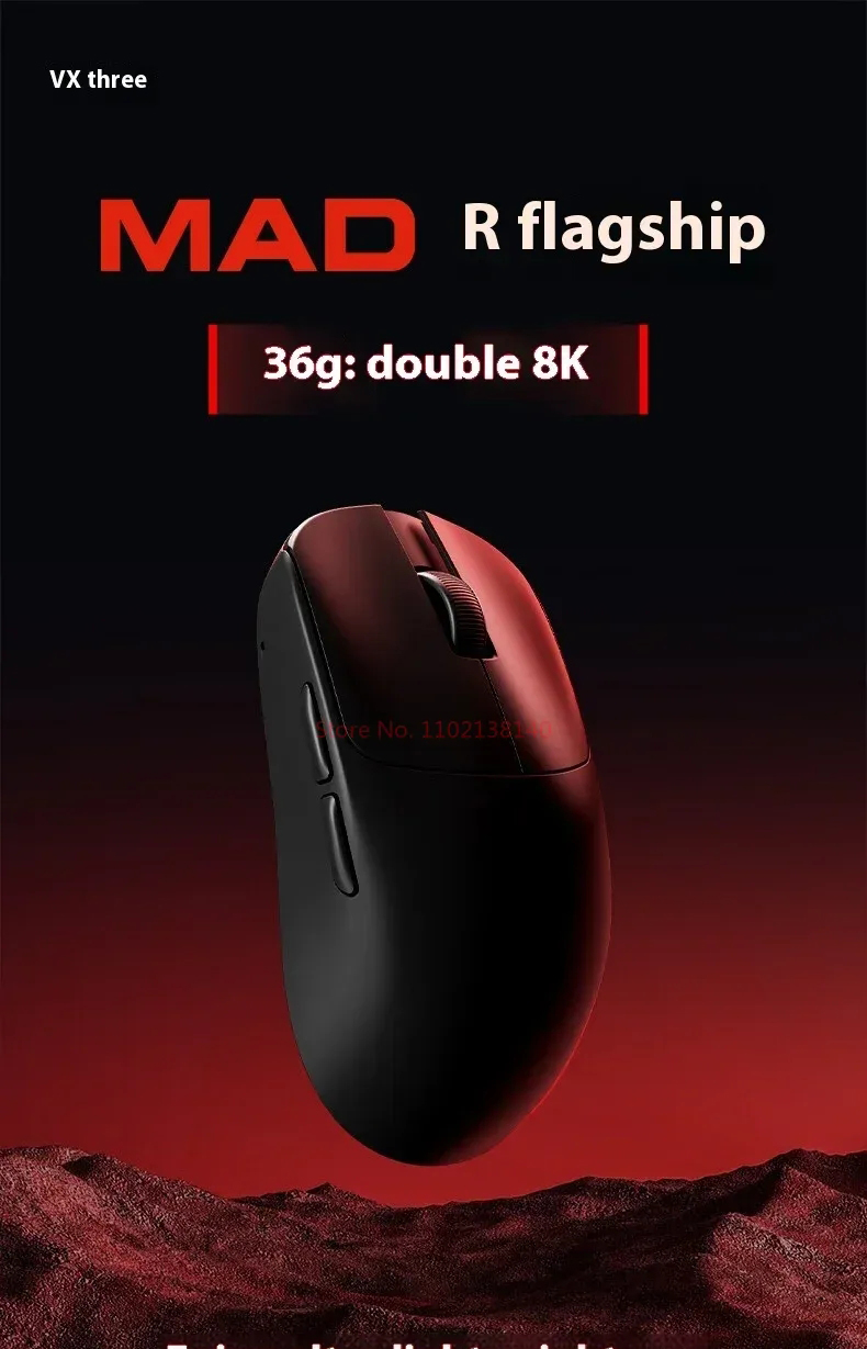 Vxe Mad R/R+/MAJOR/MAJOR+ Series Major Ultra Lightweight Dual-Mode Wireless Esports Mouse ...