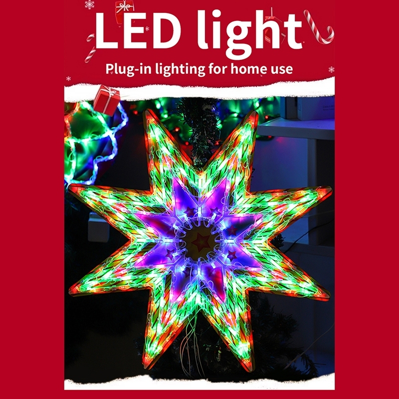 CBLUE Christmas Parol LED Light Lantern Seasonal Outdoor Decoration ...