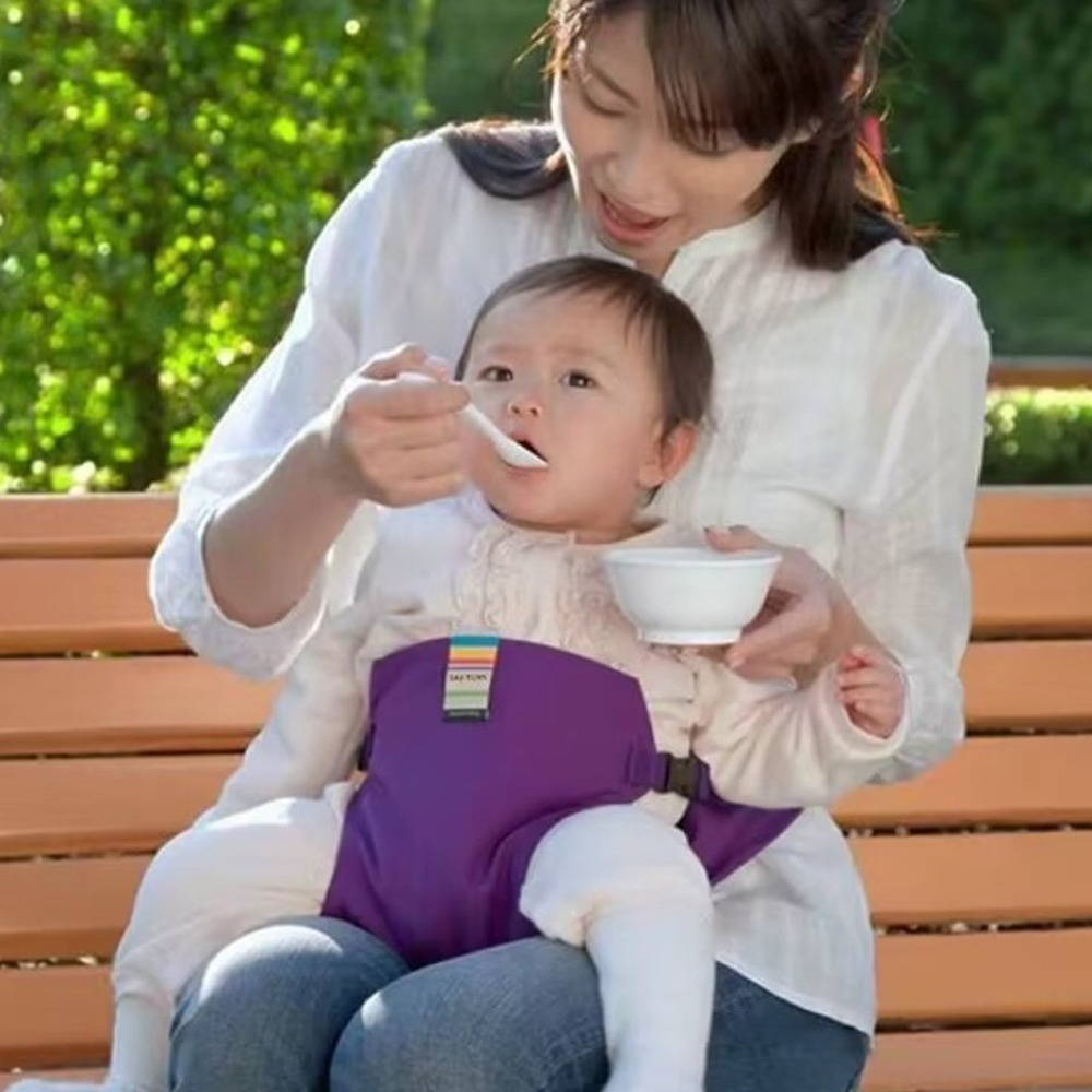 Folding Baby High Seat Strap Portable Kids Baby Chair Travel Washable ...