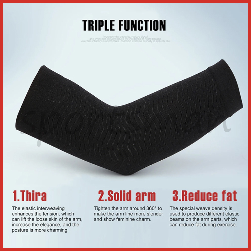Upper Arm Compression Sleeves, Women Arm Shapers, Compression Arm Wraps ...
