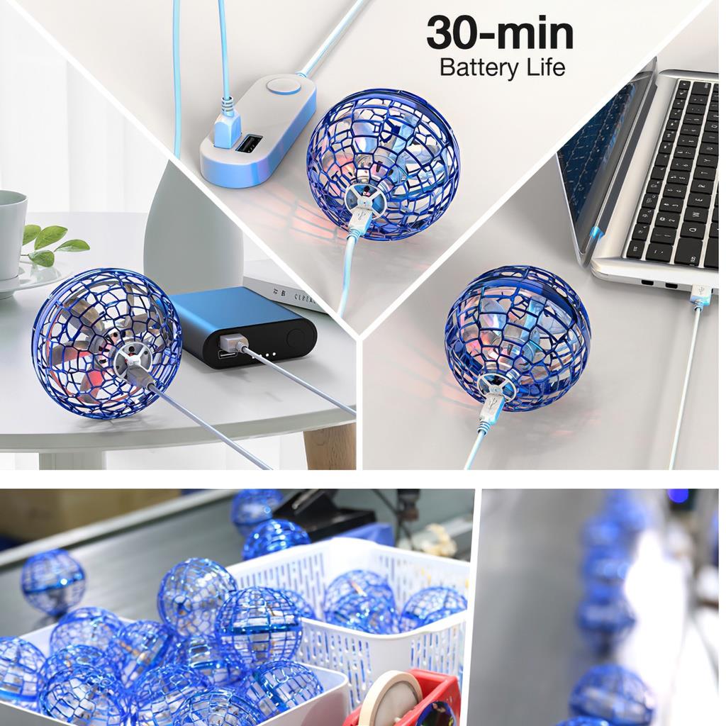 UFO Intelligent Induction Boomerang Ball Magic Flying Ball Levitation ...