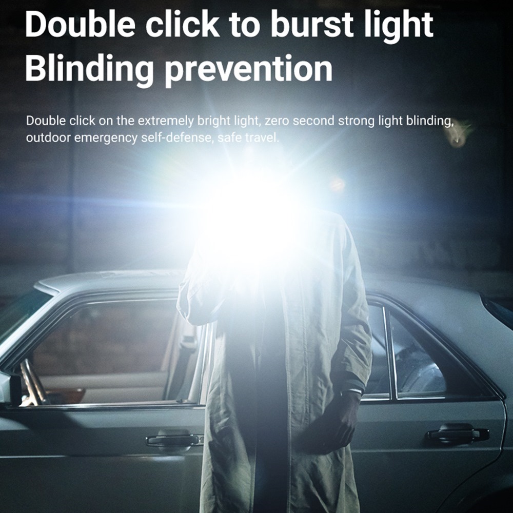 Alonefire X73 Mini EDC Cool Neck Decoration Small Flashlight Keychain ...