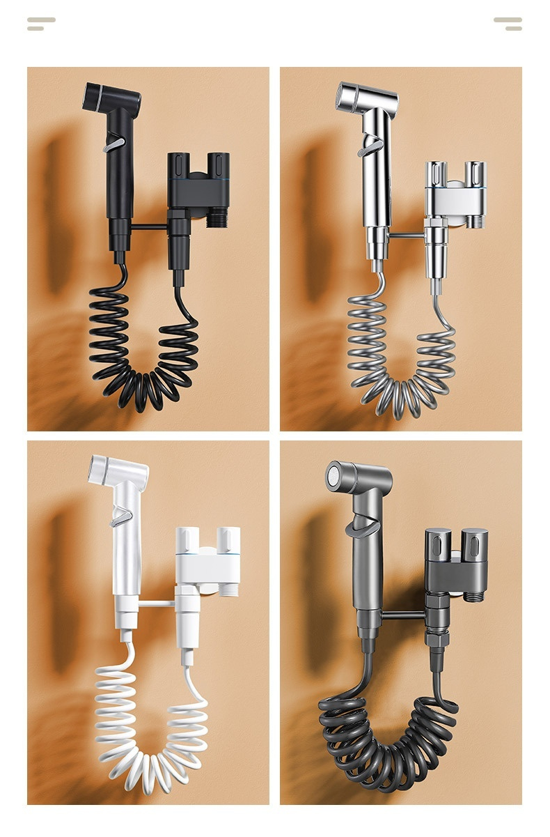 Toilet flush spray gun faucet Woman washer nozzle washing machine ...
