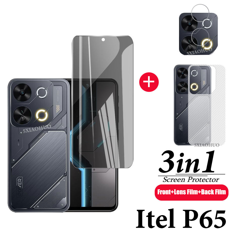 Itel P65 Tempered Glass Itel P65 Screen Protector Itel P55 Camera Lens ...