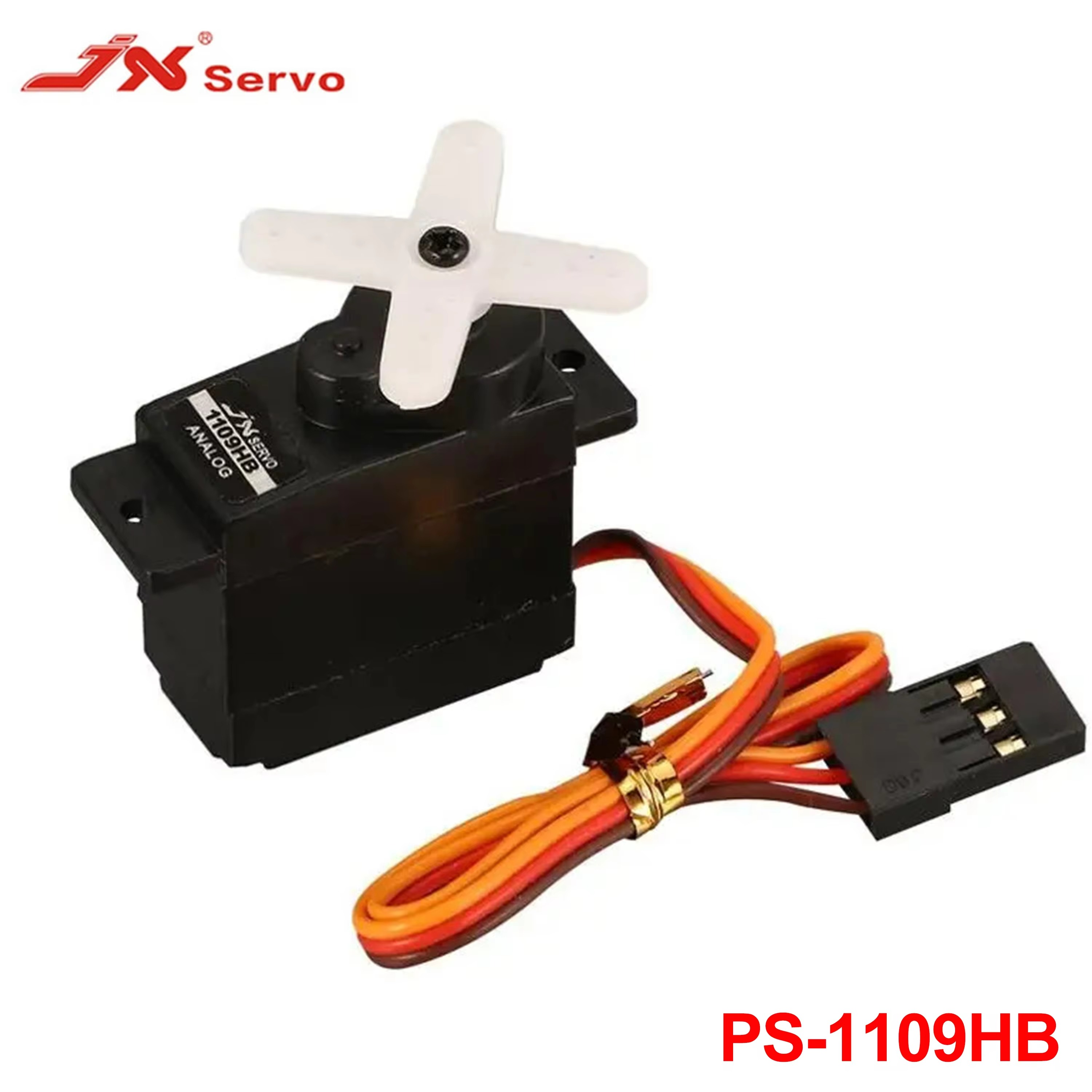 JX Servo PS-1109HB 4.8V-6V 9g 2KG Large Torque Plastic Gear Mini Micro Servo for 1/18 RC Car ...