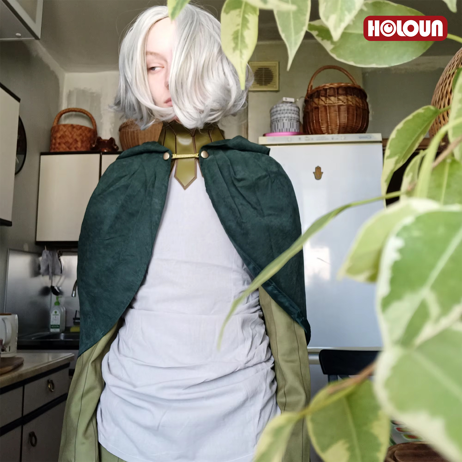 HOLOUN Delicious in Dungeon Cosplay Costume Mithrun Manga Anime Dress ...