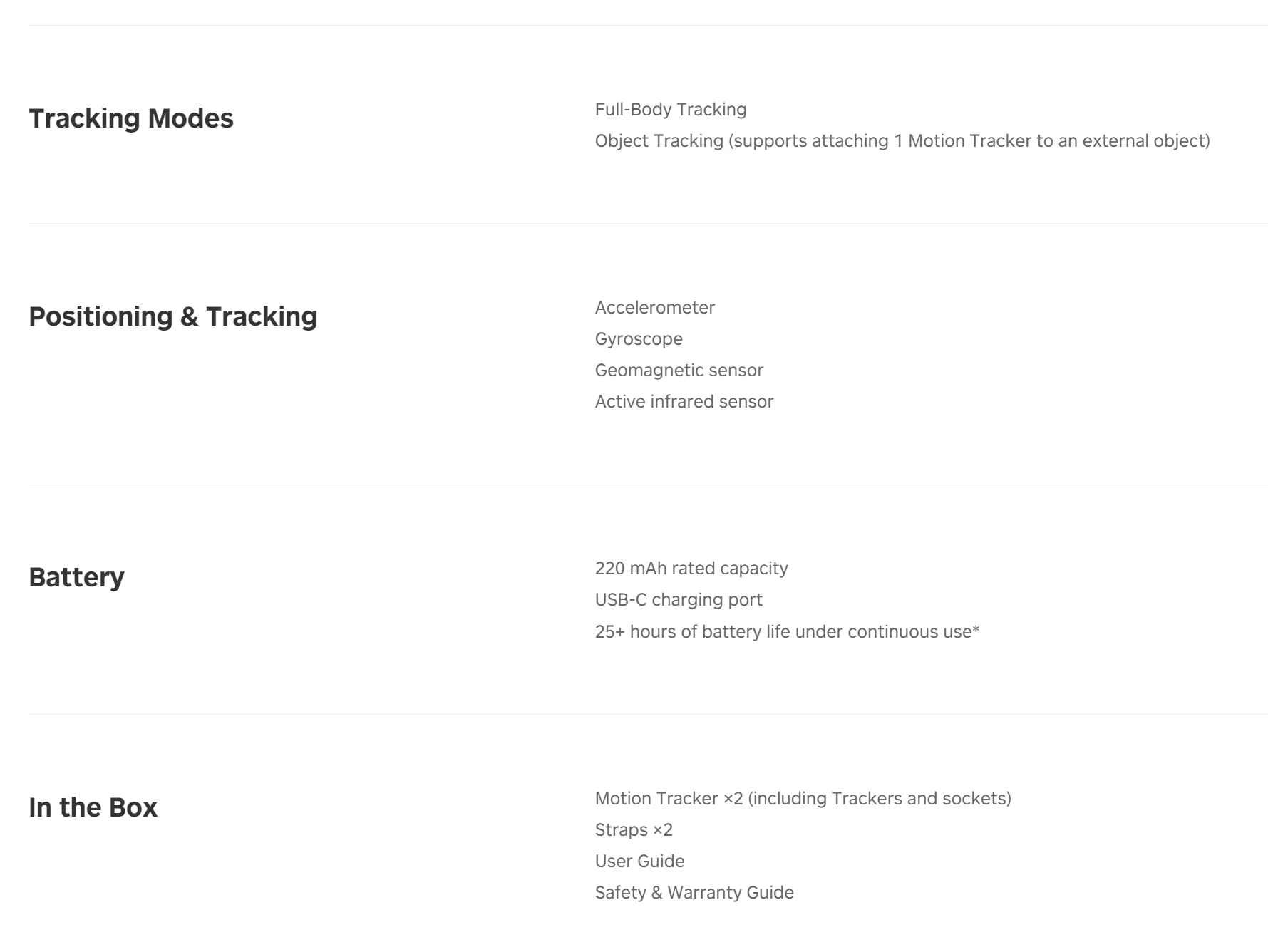 2024 new product official PICO Motion Tracker Specs Full-body motion tracking | Shopee Philippines