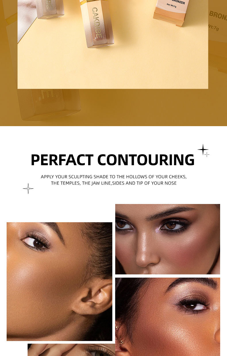 Liquid Contour, Built-In Sponge Tip Contour, Cream Contour Stick ...