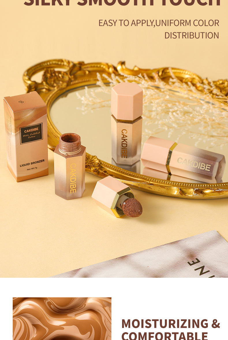 Liquid Contour, Built-In Sponge Tip Contour, Cream Contour Stick ...