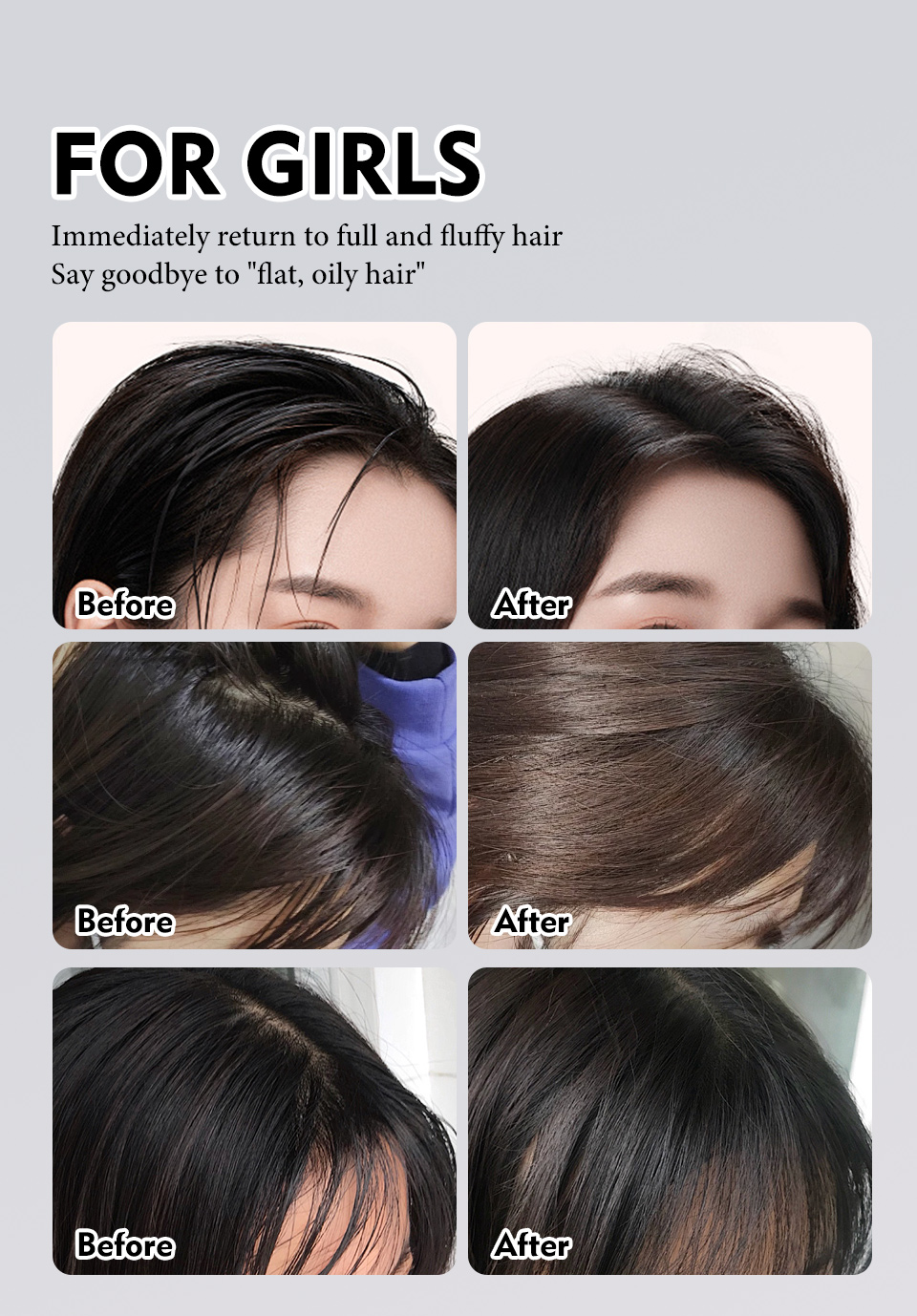 SEVICH Hair Powder Unisex Hair Styling Refreshing Fluffy Powder Hair ...