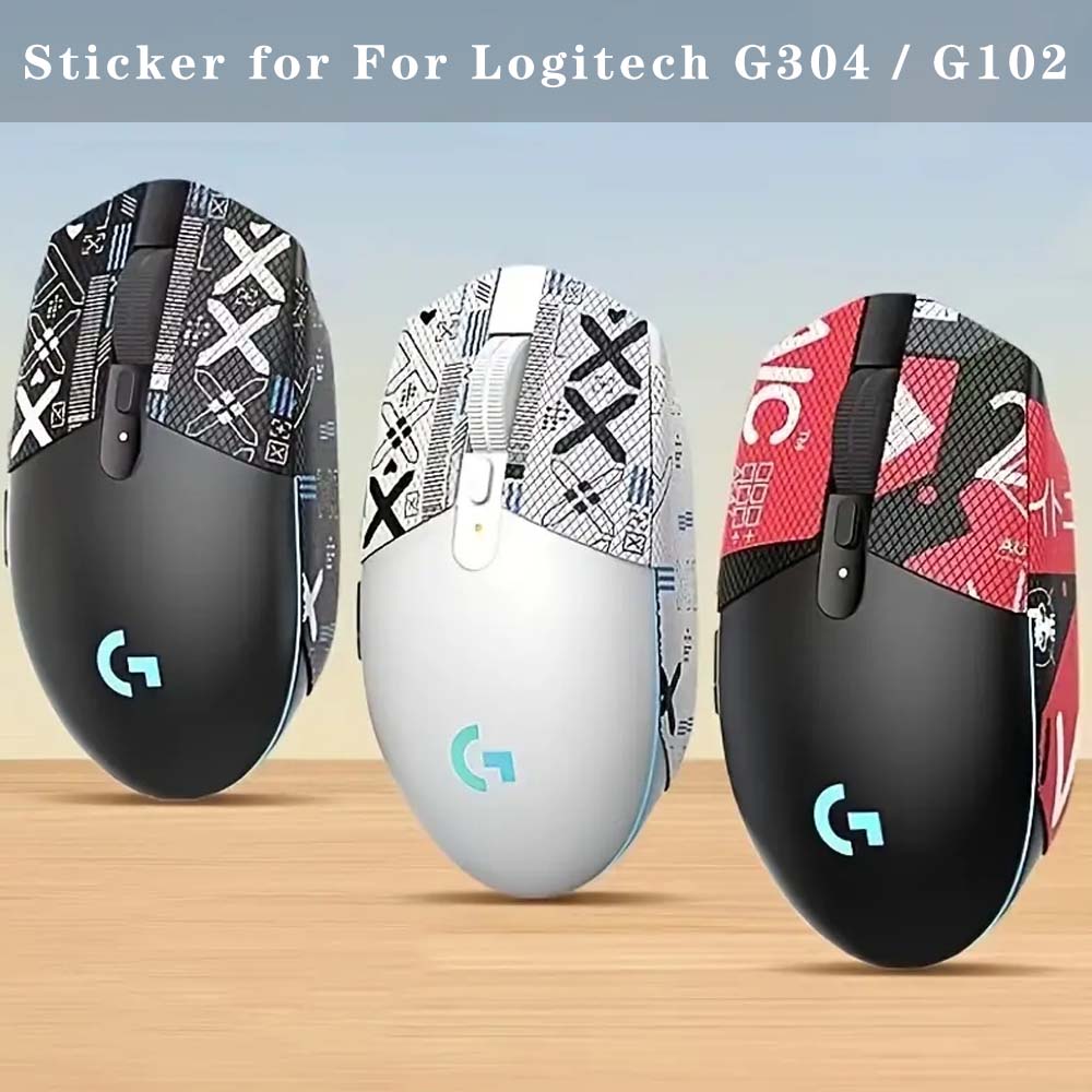 Anti Slip Grip Tape Compatible With Logitech G304/G102 Mouse Anti-slip Protective Wear-resistant ...