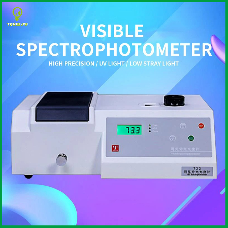 ZC 220V 721 Visible Spectrometer Wavelength 330-1020nm ...