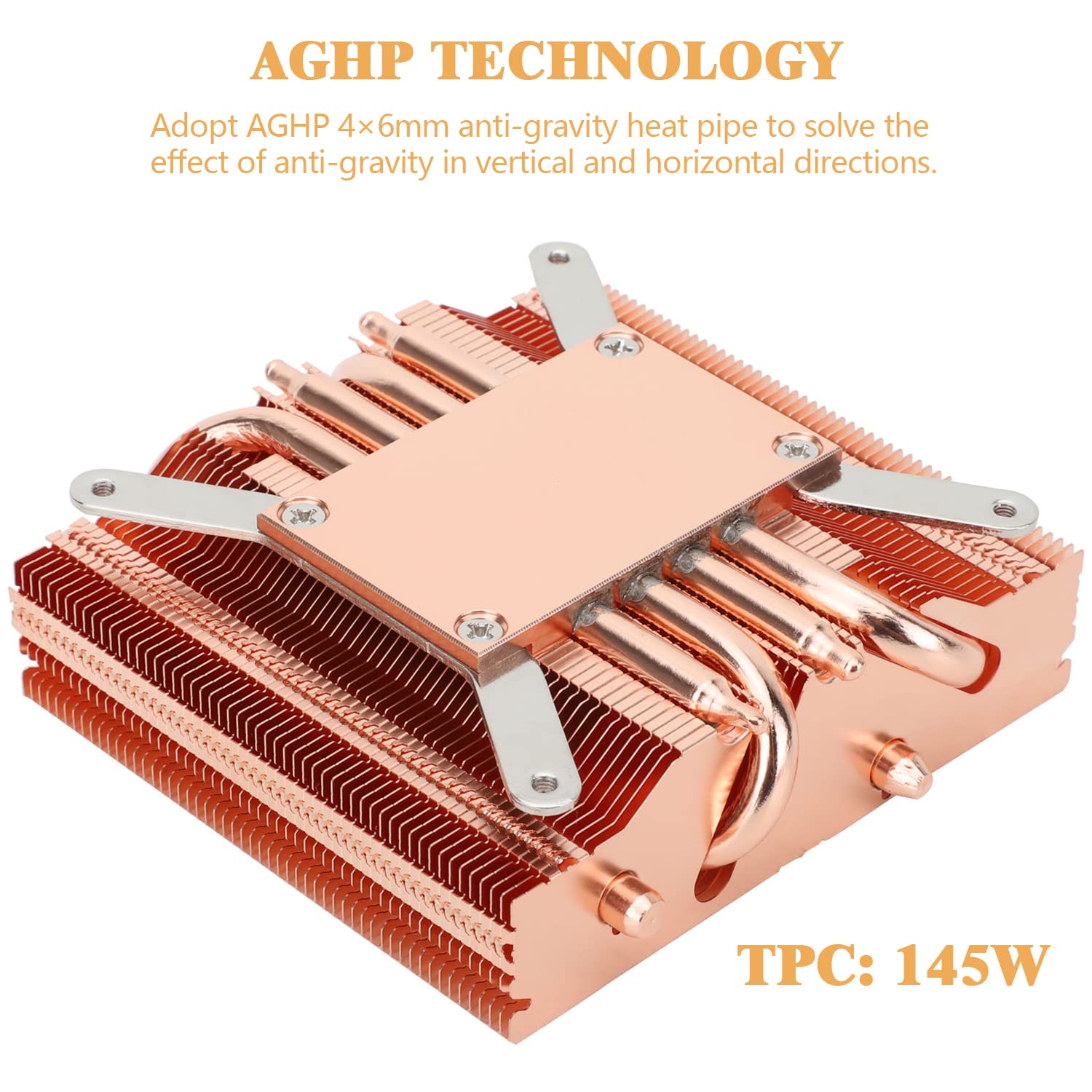Thermalright AXP90 X47 FULL CPU Radiator Low Profile CPU Cooler Pure ...