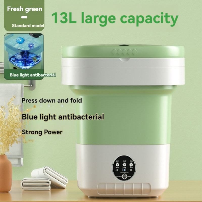 13L Fully automatic foldable washing machine washing and drying ...
