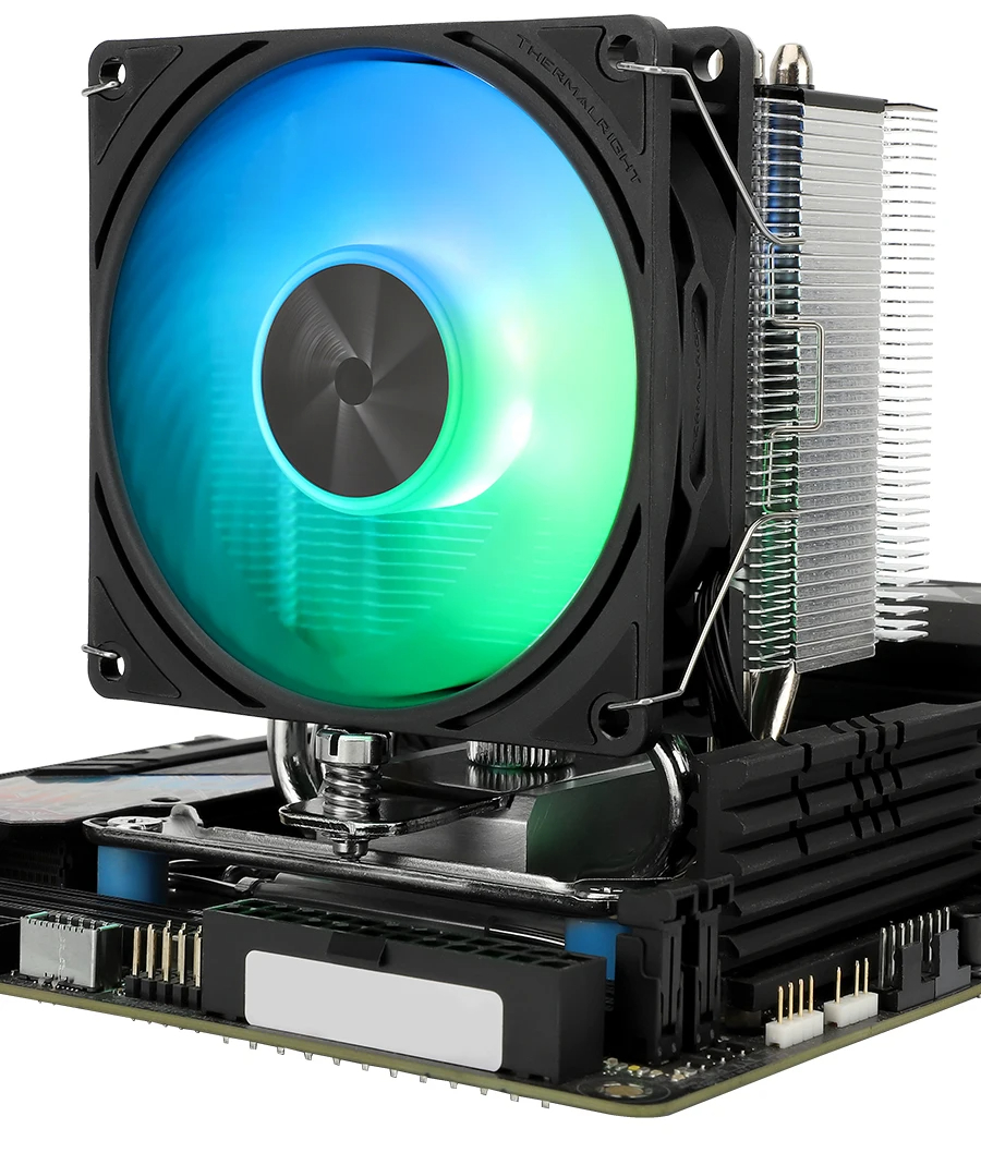 Thermalright AX90-SE CPU Air Cooler 4 Heat pipes Chassis heat PC Radiator for AMD AM4/AM5 Intel ...