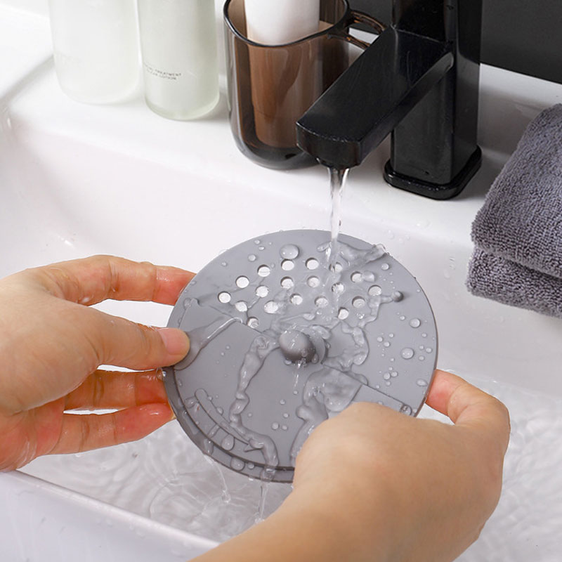 Portable Floor Drain Filter ng Buhok Waterway Lumalaban sa Amoy Floor ...