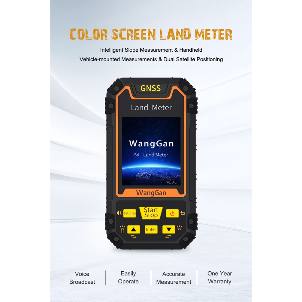 WangGan Land Meter S4 Professional Handheld GPS Surveying Machine ...