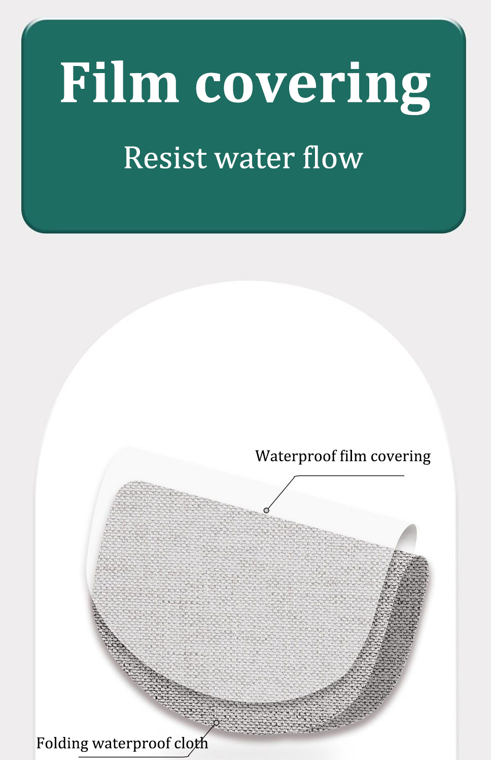 VLANCH Bathroom Foldable Shower Curtain Bathroom Invisible Shower ...