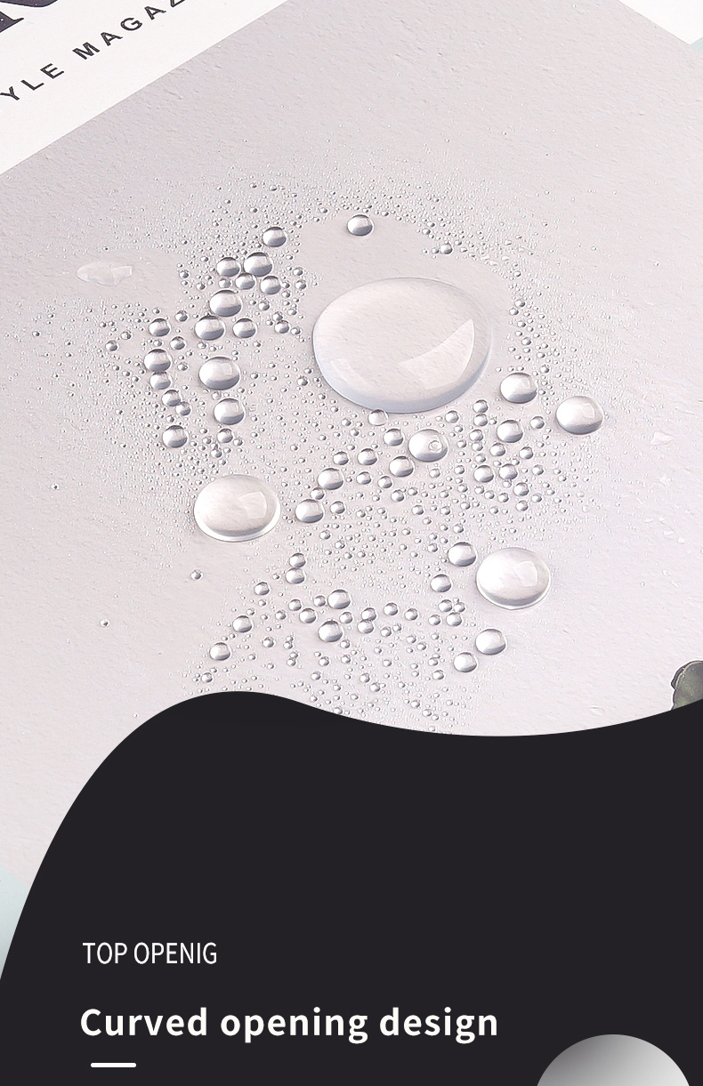 50PCS A4 L-shaped Folder Transparent File Classification Saving ...